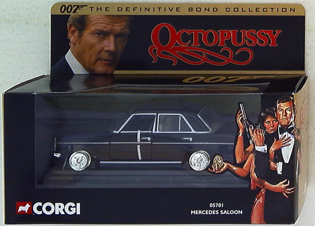 CORGI 007 OCTOPUSSY 05701 MERCEDES SALOON | まんだらけ Mandarake