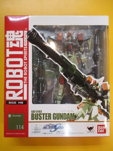 バンダイ ROBOT魂 機動戦士ガンダムSEED バスターガンダム 114 | まんだらけ Mandarake