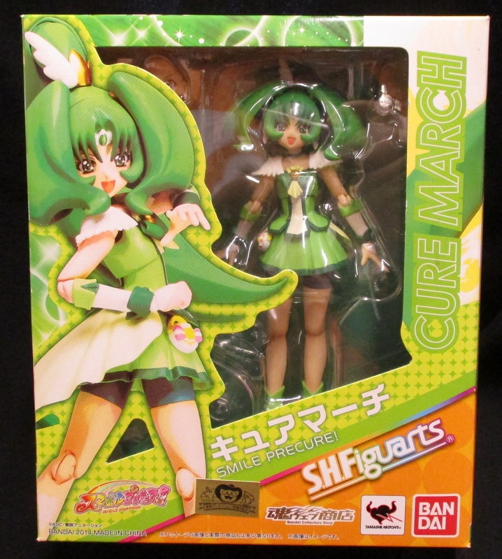 CURE MARCH Action Figure Pre-owned S.H.Figuarts Glitter Force Smile ...