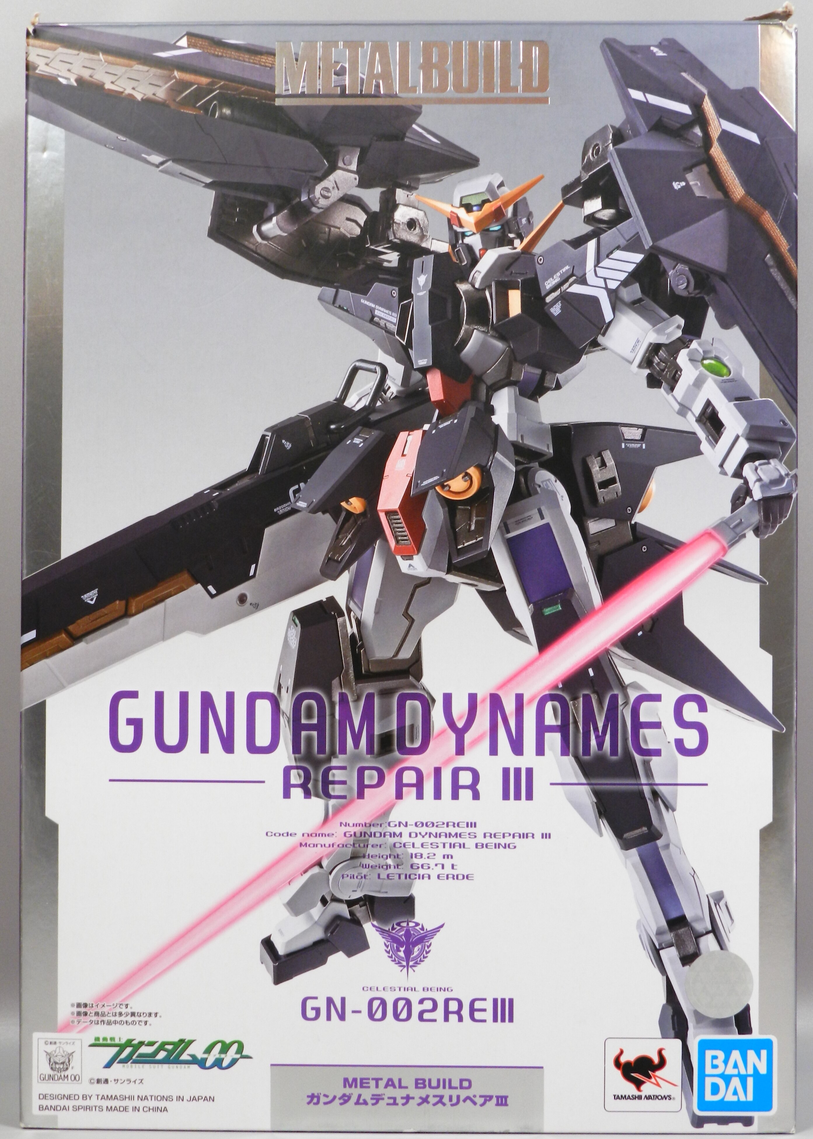 BANDAI SPIRITS METAL BUILD 機動戦士ガンダム00 ガンダムデュナメスリペアIII | まんだらけ Mandarake