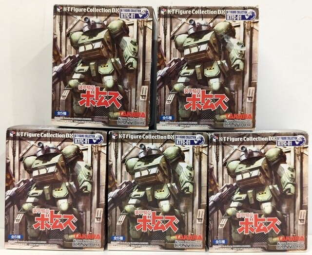 Takara Armored Trooper Votoms K.T. figure collection DX Complete 5 Piece Set | Mandarake Online Shop