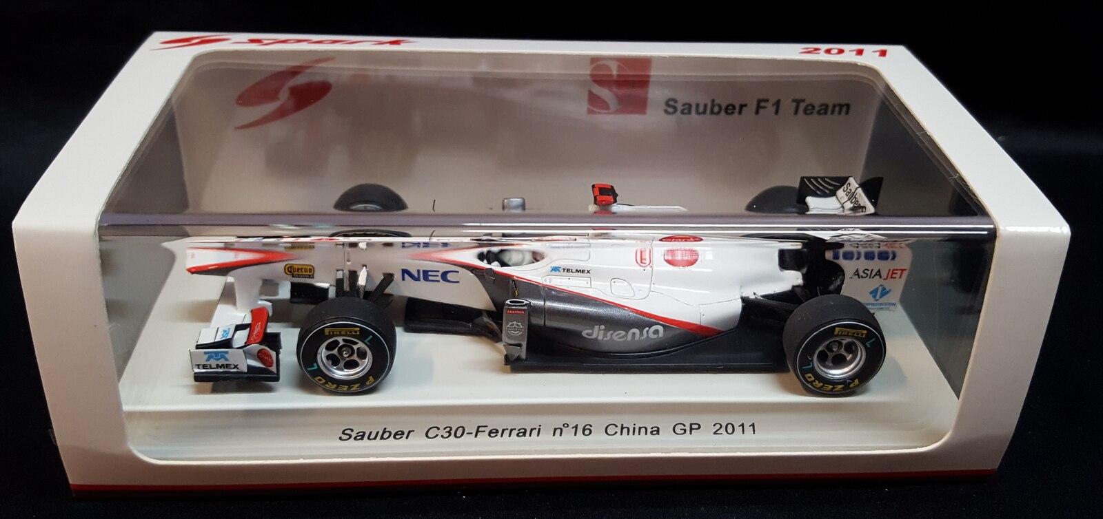 MINIMAX 1/43SparkModel Sauber C30 Ferrari n.16 China GP 2011 Kamui ...