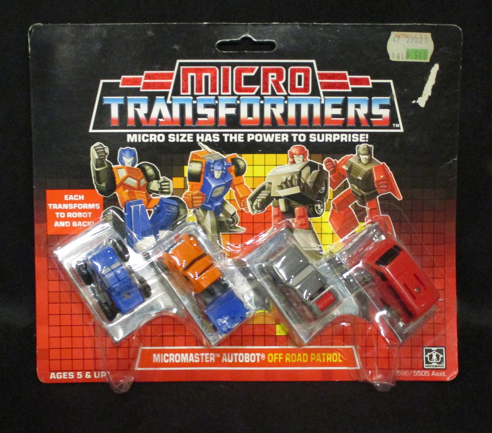HASBRO G1 TF/MICROMASTER OFFROAD PATROL | まんだらけ Mandarake