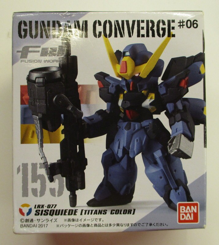 BANDAI FW GUNDAM CONVERGE #06 シスクード (ティターンズカラー) 155 | まんだらけ Mandarake