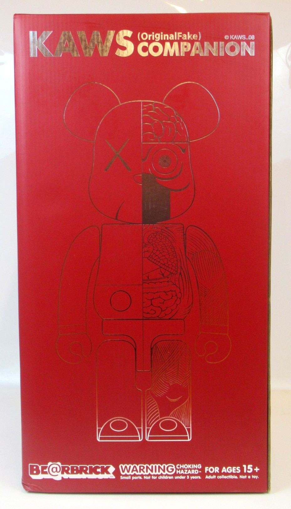 MEDICOMTOY BE@RBRICK KAWS COMPANION 人体模型 1st/赤箱 1000% | まんだらけ Mandarake