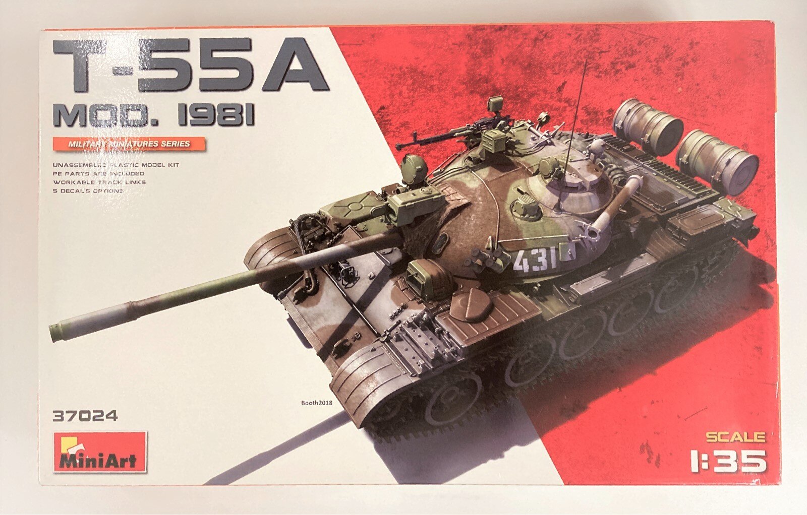 Mini Art 1/35 T-55A Mod.1981 37024 | まんだらけ Mandarake