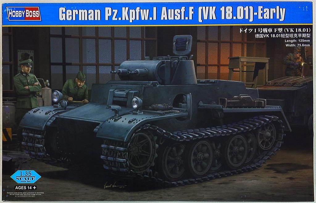 ホビーボス 1/35 ドイツI号戦車F型 (VK1801) 83804 | まんだらけ Mandarake