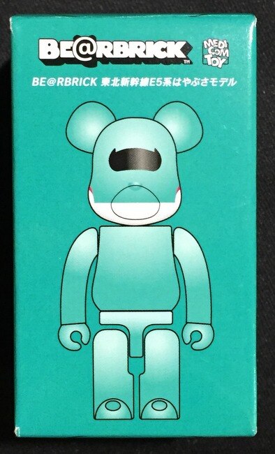 MEDICOMTOY Bearbrick (Be@rbrick) 100% Tohoku Shinkansen E5 Series Hayabusa model | MANDARAKE 在线商店