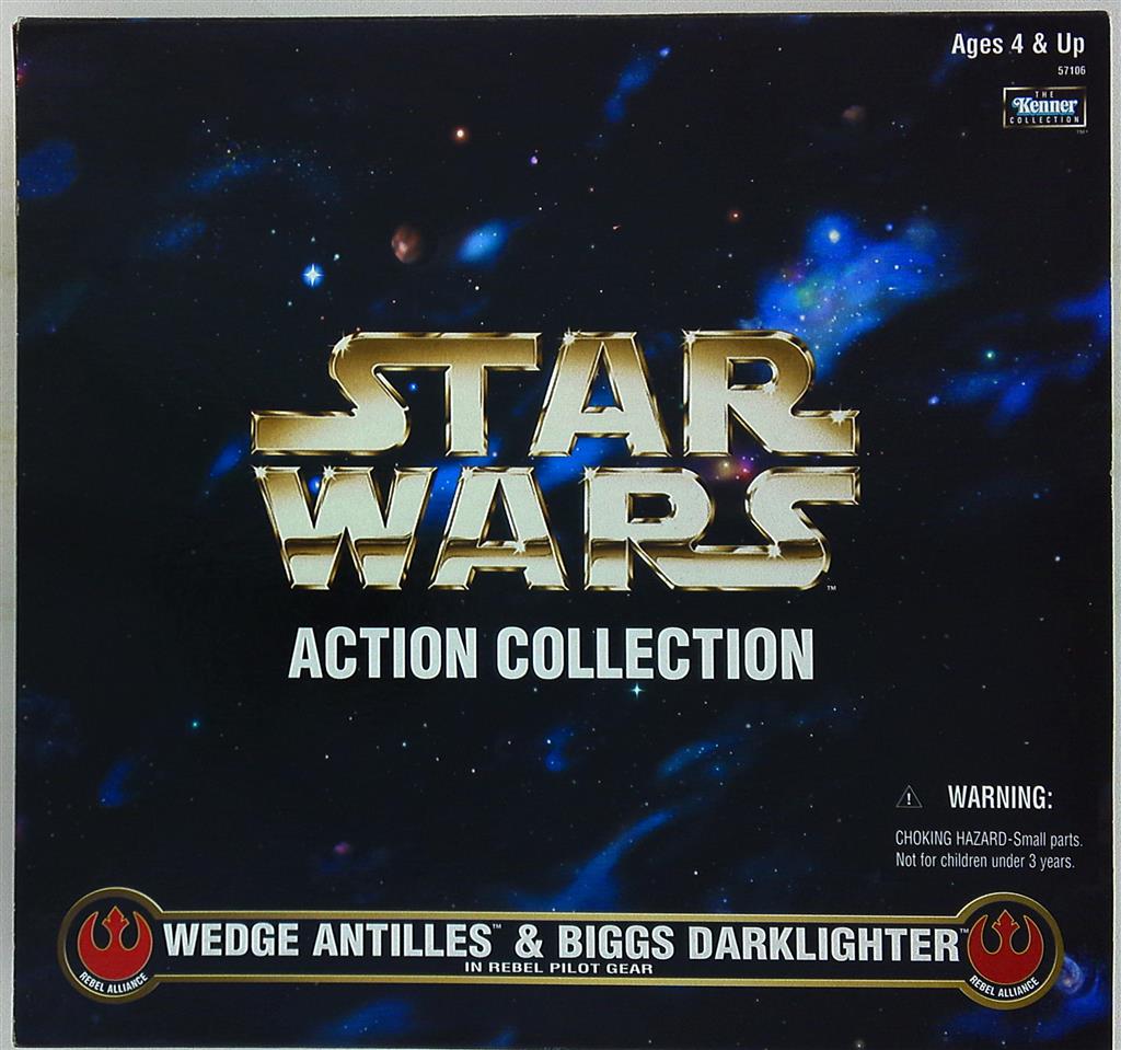 KENNER ACTION COLLECTION WEDGE ANTILLES & BIGGS DARKLIGHTER 12インチ | まんだらけ Mandarake