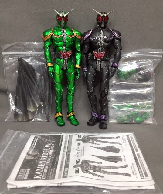 バンダイ SIC 仮面ライダーW サイクロンサイクロン&ジョーカージョーカー 本無 | まんだらけ Mandarake
