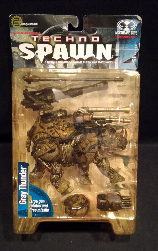 McFARLANE TOYS SERIES 15 / TECHNO SPAWN GRAY THUNDER 6インチ | まんだらけ Mandarake