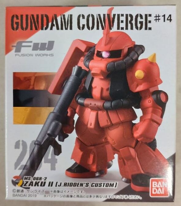 BANDAI FW GUNDAM CONVERGE #14 高機動型ザク後期型(ジョニー・ライデン少佐専用機) 204 | まんだらけ Mandarake