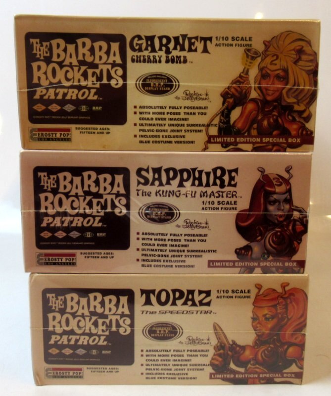 EROSTYPOP 1/10スケール THE BARBA ROCKETS PATROL 全3種セット | まんだらけ Mandarake
