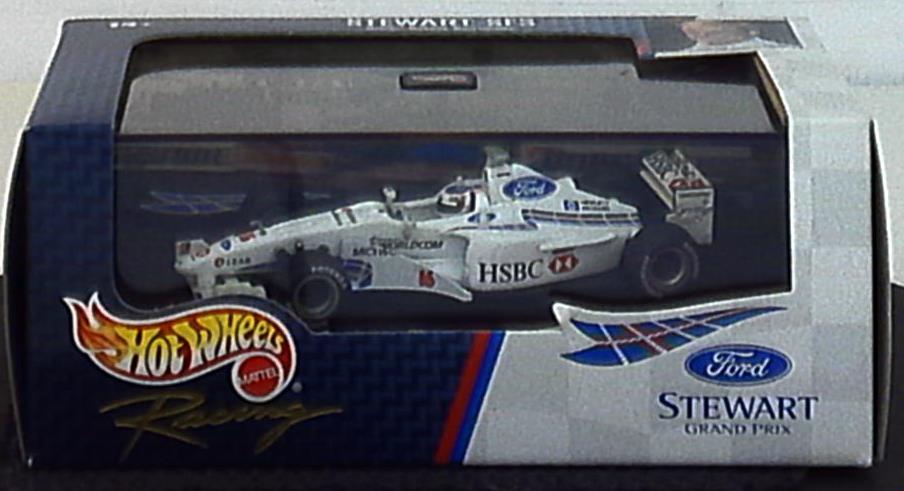 MATTEL 1/43 HOT WHEELS RACING STEWART SF3 F1 Car Rubens Barrichello ...