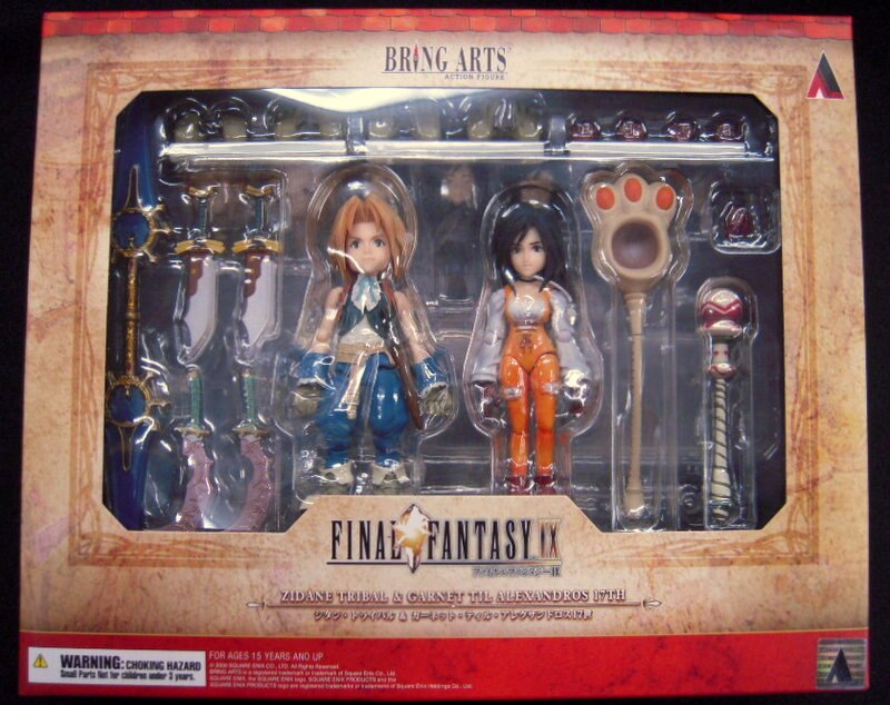 Square Enix BRING ARTS Zidane Tribal and Garnet Til Alexandros XVII | Mandarake Online Shop