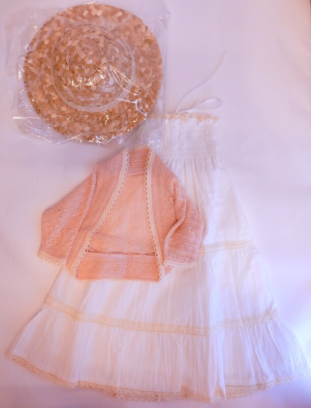 Aru Volks - La Parsonal Collection - Pink Label White Long Dress set Size: SD/SD13/SDGr/SD16/DDS ...