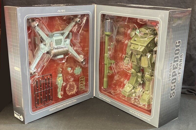 Takara Tomy Duel Model Zwei/Votoms [DMZ03 Scopedog SA (Space Assault ...