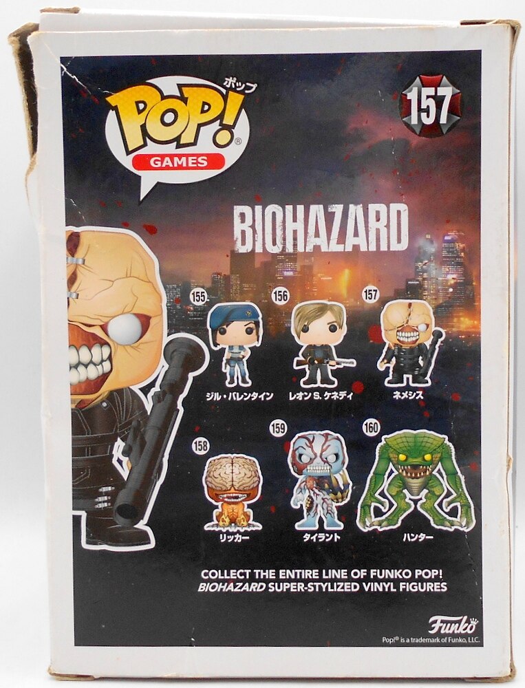 Funko POP! Bio Hazard / RESIDENT EVIL / GAMES Nemesis 157 | Mandarake ...