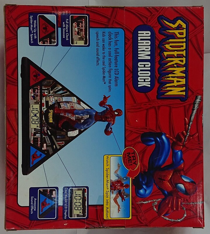 KID DESIGNS ALARM CLOCK SPIDER MAN | まんだらけ Mandarake