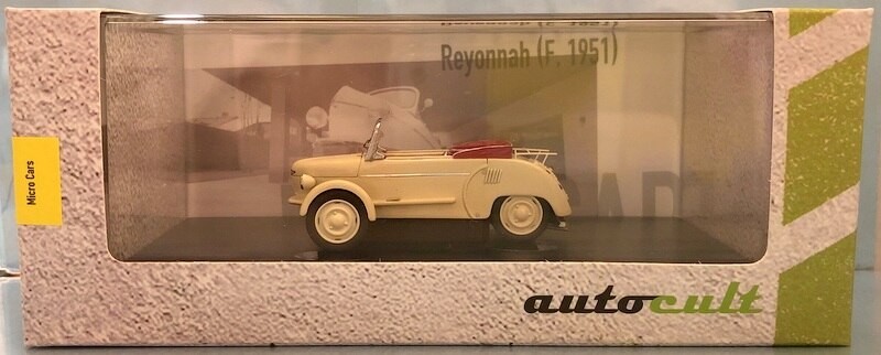AUTOCULT【1/43スケール Micro Cars 03009】Reyonnah 1951/アイボリー | まんだらけ Mandarake