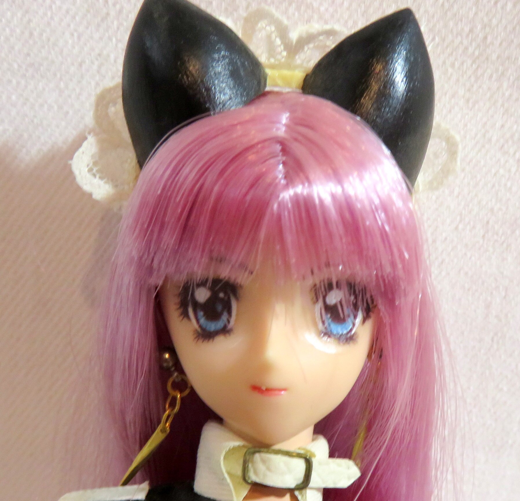 1/6カスタムドール 女性 27cm 紫髪 猫耳 爆乳 メイド服 1/6カスタムドール 女性 27cm 紫髪 猫耳 爆乳 メイド服