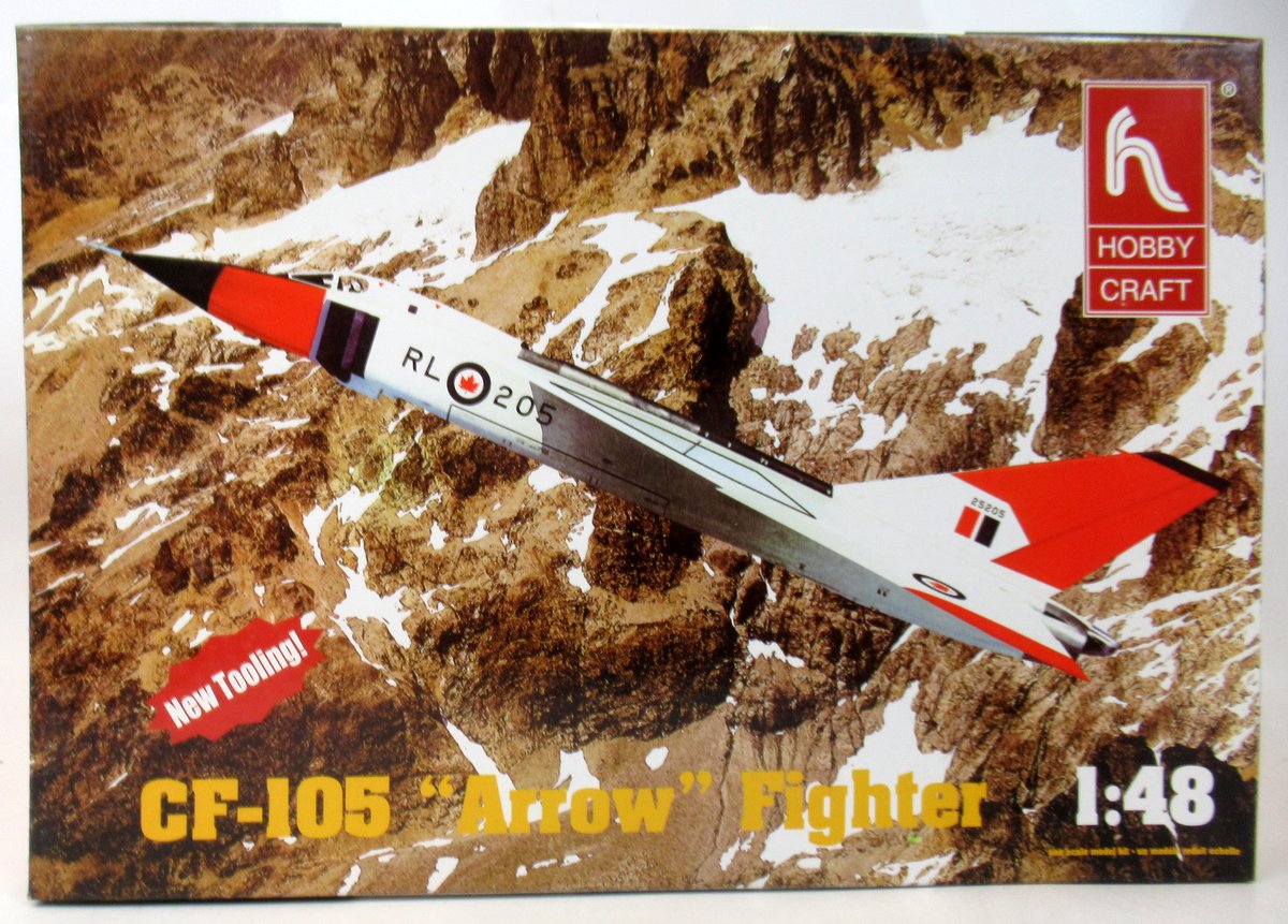 HOBBY CRAFT 1/48 CF-105 ARROW FIGHTER HC1659 | まんだらけ Mandarake
