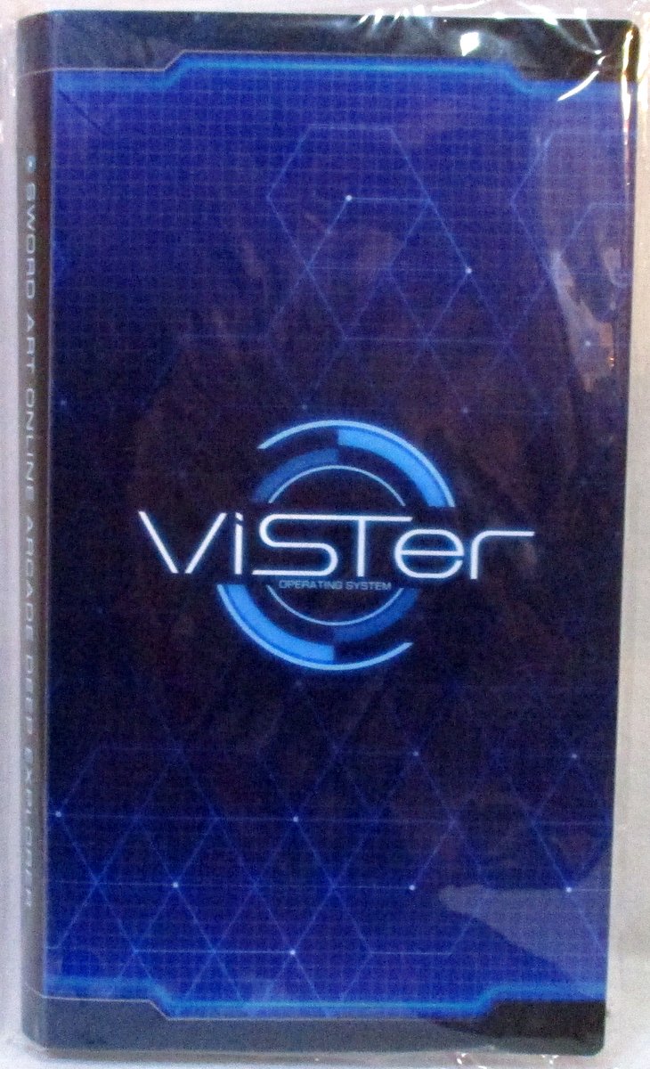 Banpresto card case Sword Art Online Arcade deep Explorer ViSTer Logo ...
