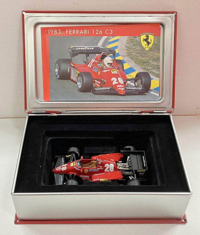MATTEL 1/43 HOT WHEELS RACING Ferrari 126C3 #28 1983 SF8/83 | まんだらけ ...