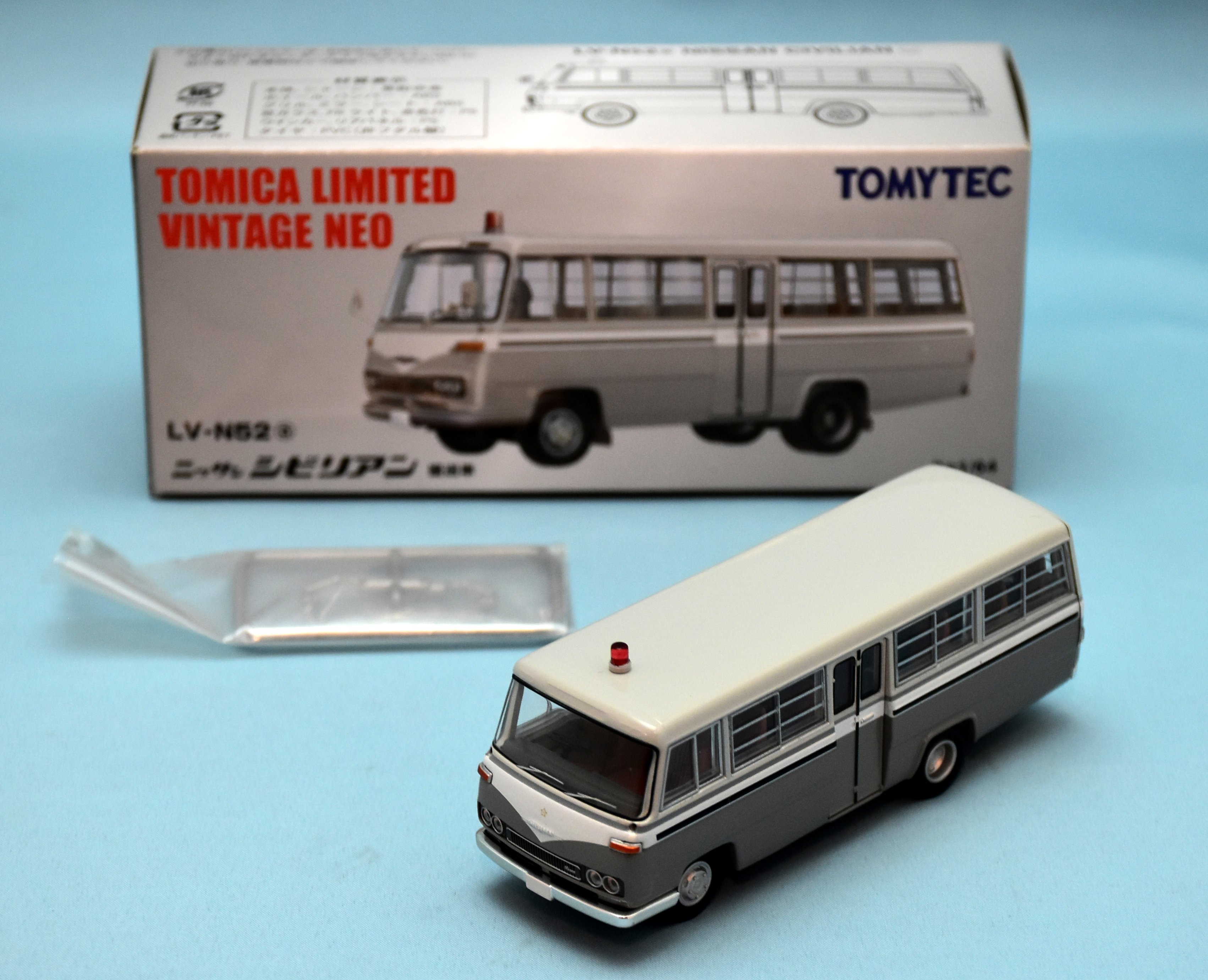 Tomytec Tomica Limited Vintage NEO Nissan Civilian escort vehicle LV-N52a | Mandarake Online Shop