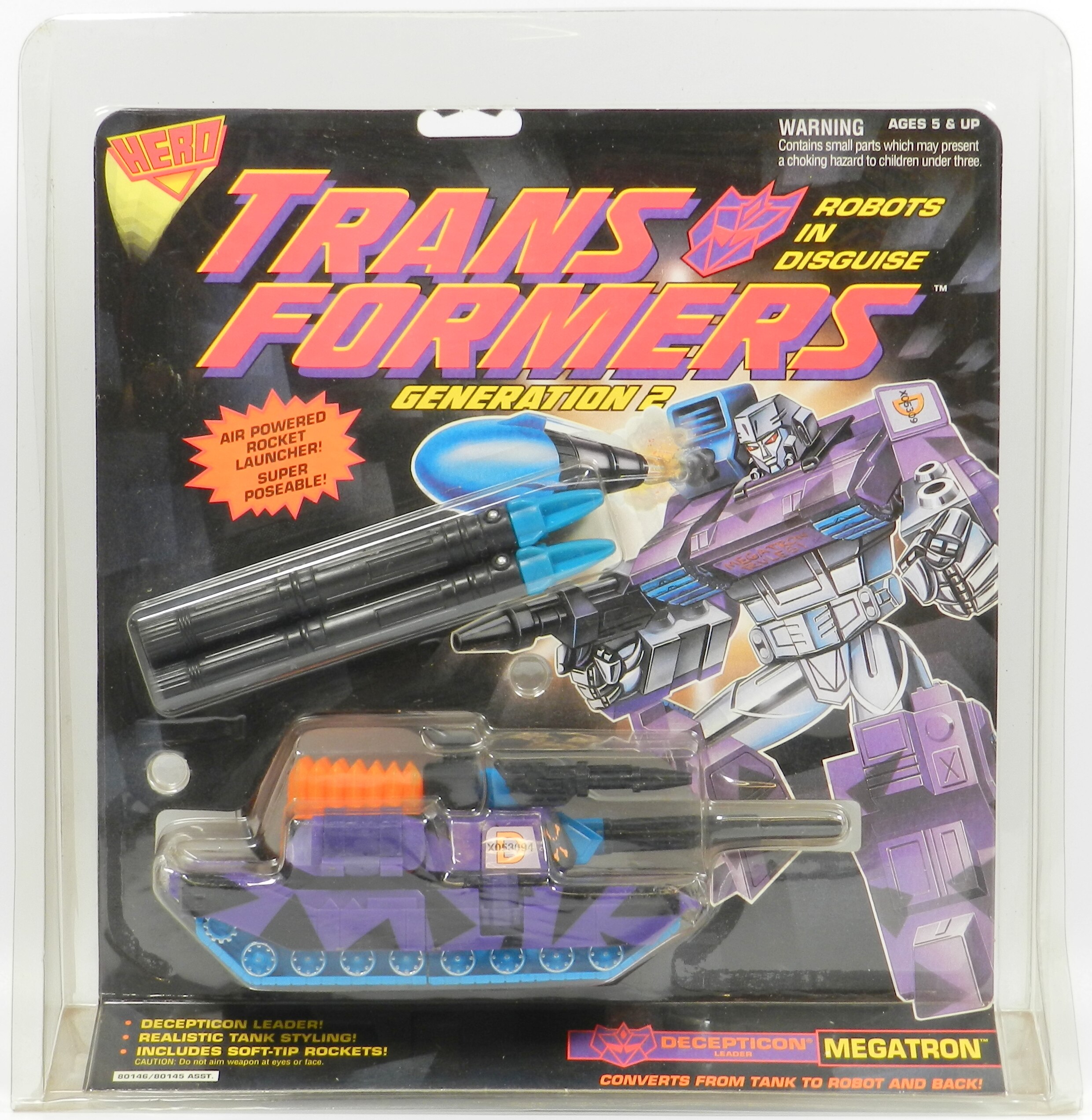 HASBRO TF/G2 MEGATRON(紫戦車) | まんだらけ Mandarake