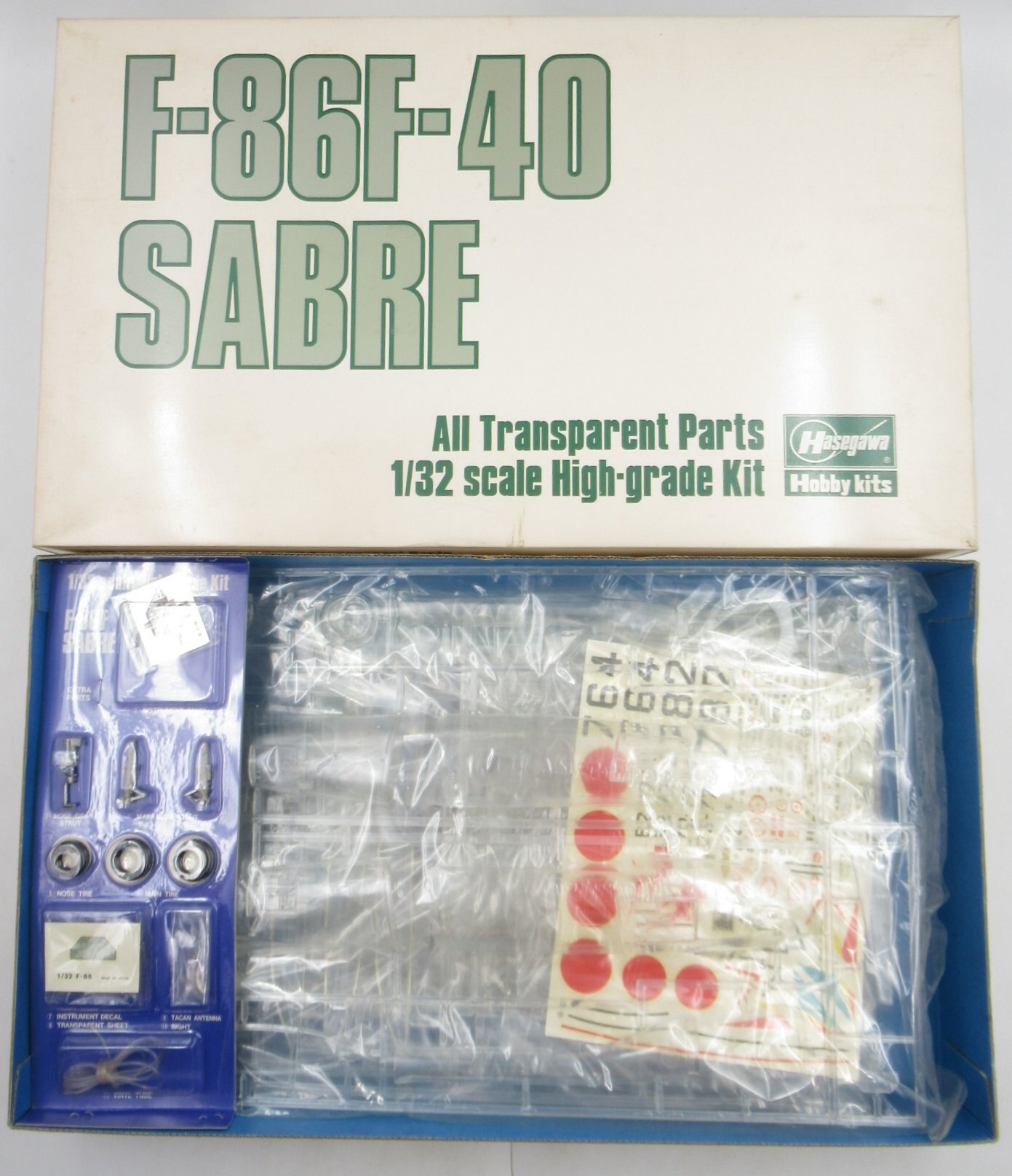長谷川製作所 1/32 scale High-grade Kit 1/32 F-86F-40 SABRE/High-grade Kit | まんだらけ Mandarake
