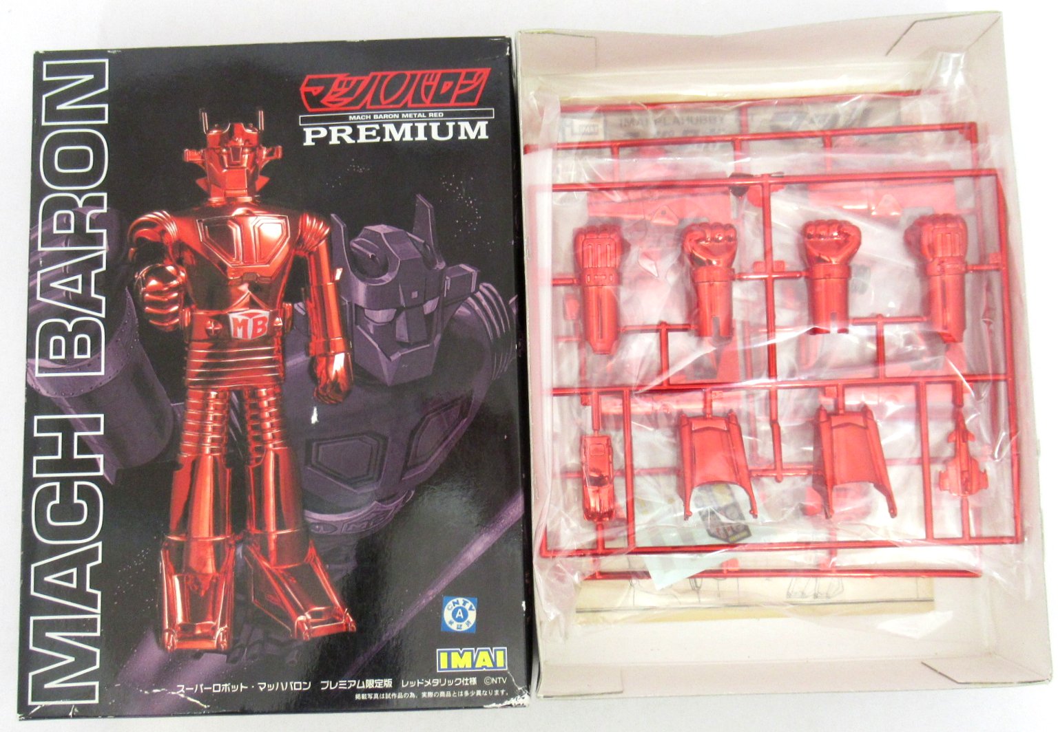 Imai Mach Baron Premium Limited Edition Red metallic Specification Super Robot Mach Baron ...