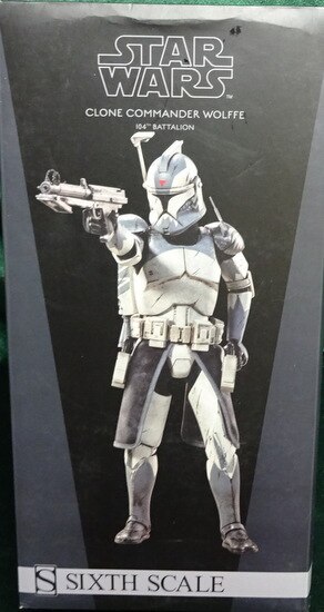 SIDESHOW SIXTH SCALE CLONE COMMANDER WOLFFE 12インチ | まんだらけ Mandarake