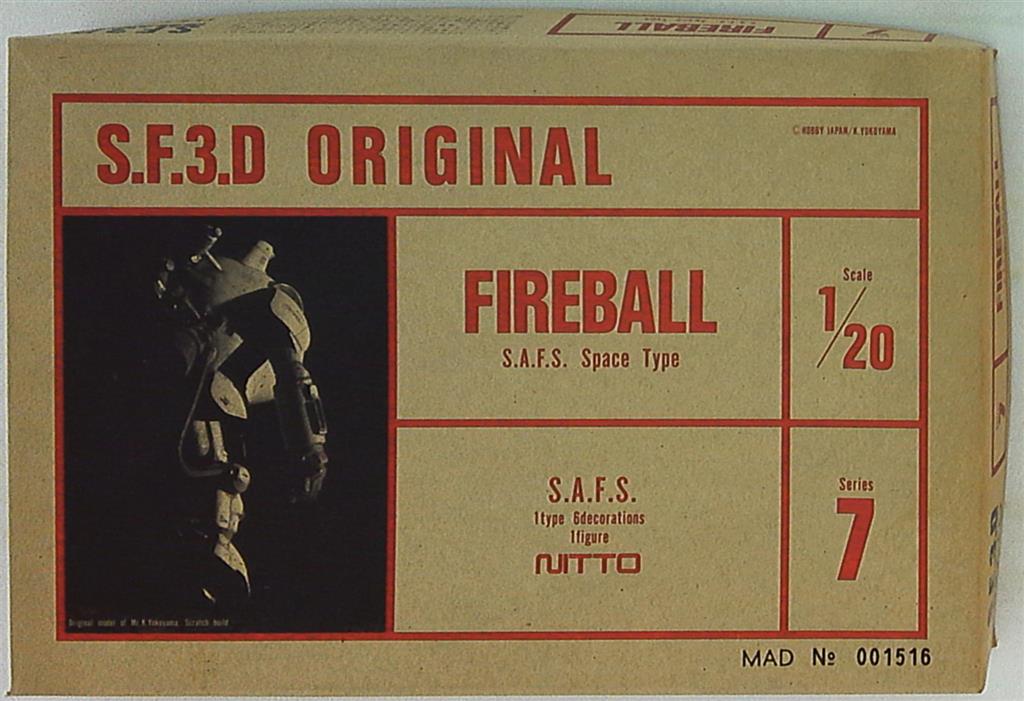 ニットー SF3Dオリジナル 1/20 FIREBALL 7 | まんだらけ Mandarake