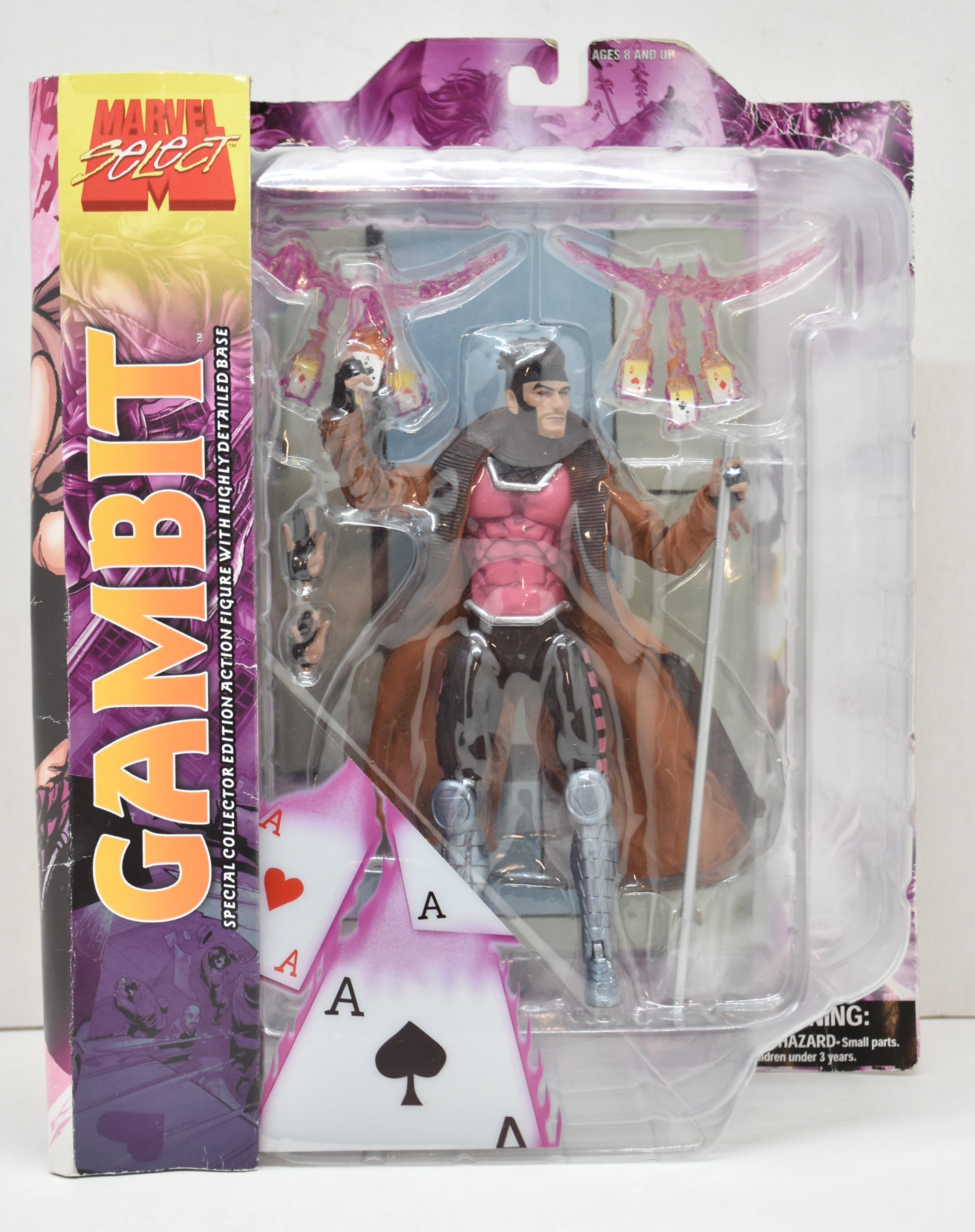 DIAMOND SELECT MARVEL SELECT GAMBIT (短髪) 7インチ | まんだらけ Mandarake