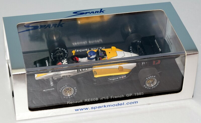 MINIMAX 1/43 Spark model Renault RE60B #15 French GP 1985 S1702 | まんだらけ ...