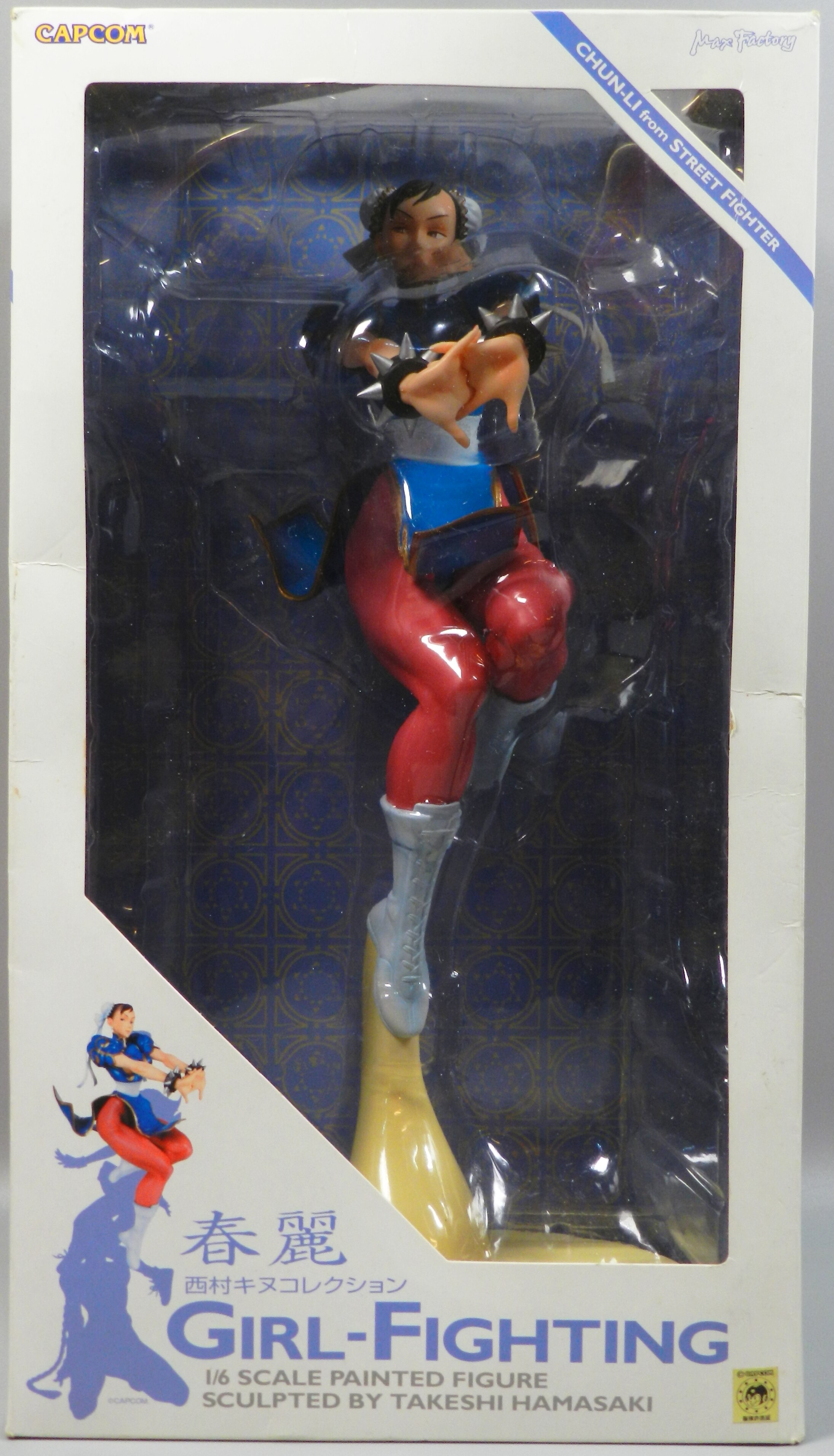 Max Factory 西村キヌコレクション GIRL-FIGHTING STREET FIGHTER 春麗 PVC | まんだらけ Mandarake