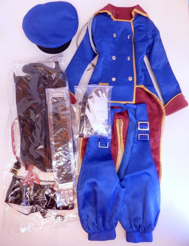 Aru Volk products Volks Dollfie Dream Limited Edition Costume Sheryl's costume set (military ...