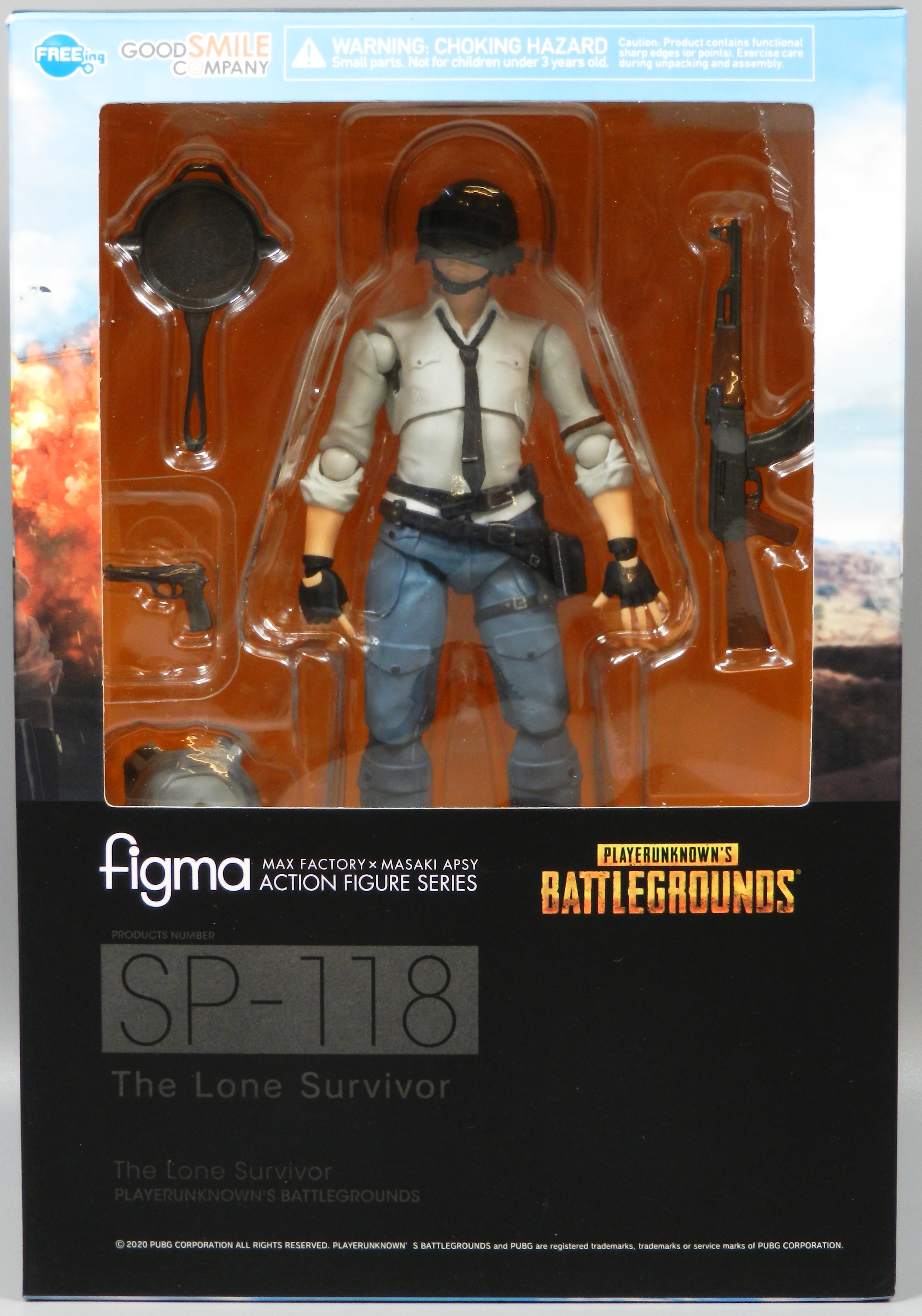 FREEing figma PLAYERUNKNOWN`S BATTLEGROUNDS The Lone Survivor SP-118 | まんだらけ Mandarake