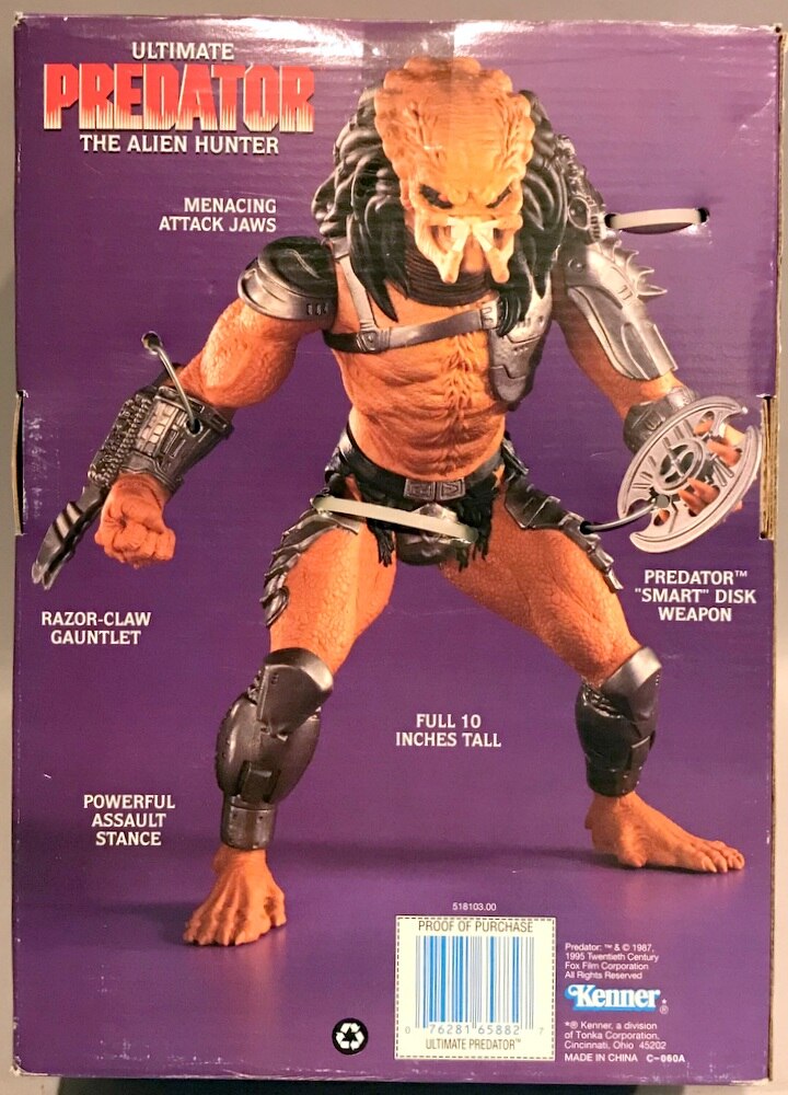 KENNER PREDATOR （1995） （FIGURE） ULTIMATE PREDATOR / THE ALIEN HUNTER ...