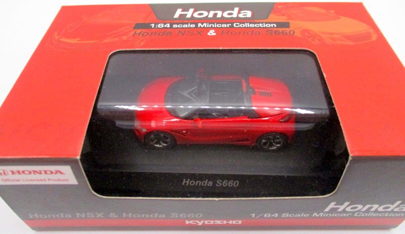 京商 1/64 HONDA MINICAR COLLECTION NSX&S660 Honda S660 (レッド） 84 | まんだらけ Mandarake