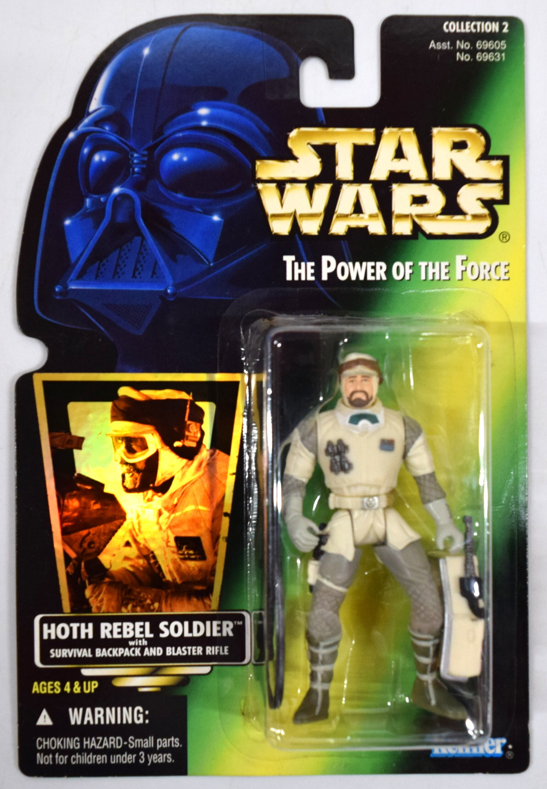 KENNER COLLECTION 2 HOTH REBEL SOLDIER (台紙の写真 / ホログラムステッカー) 3.5インチ | まんだらけ Mandarake