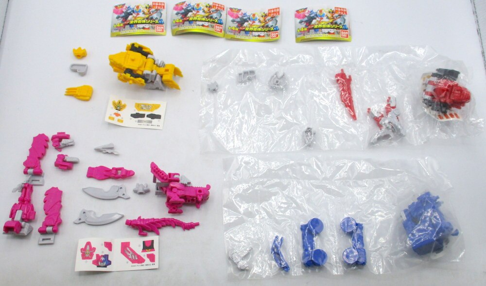 バンダイ GP全界合体シリーズ01 機界戦隊ゼンカイジャー 全4種セット | まんだらけ Mandarake