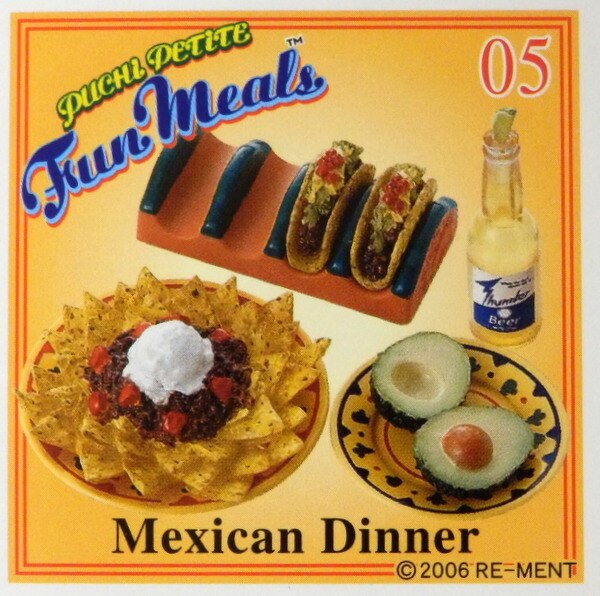 リーメント Fun meals USA 5.Mexican Dinner | まんだらけ Mandarake