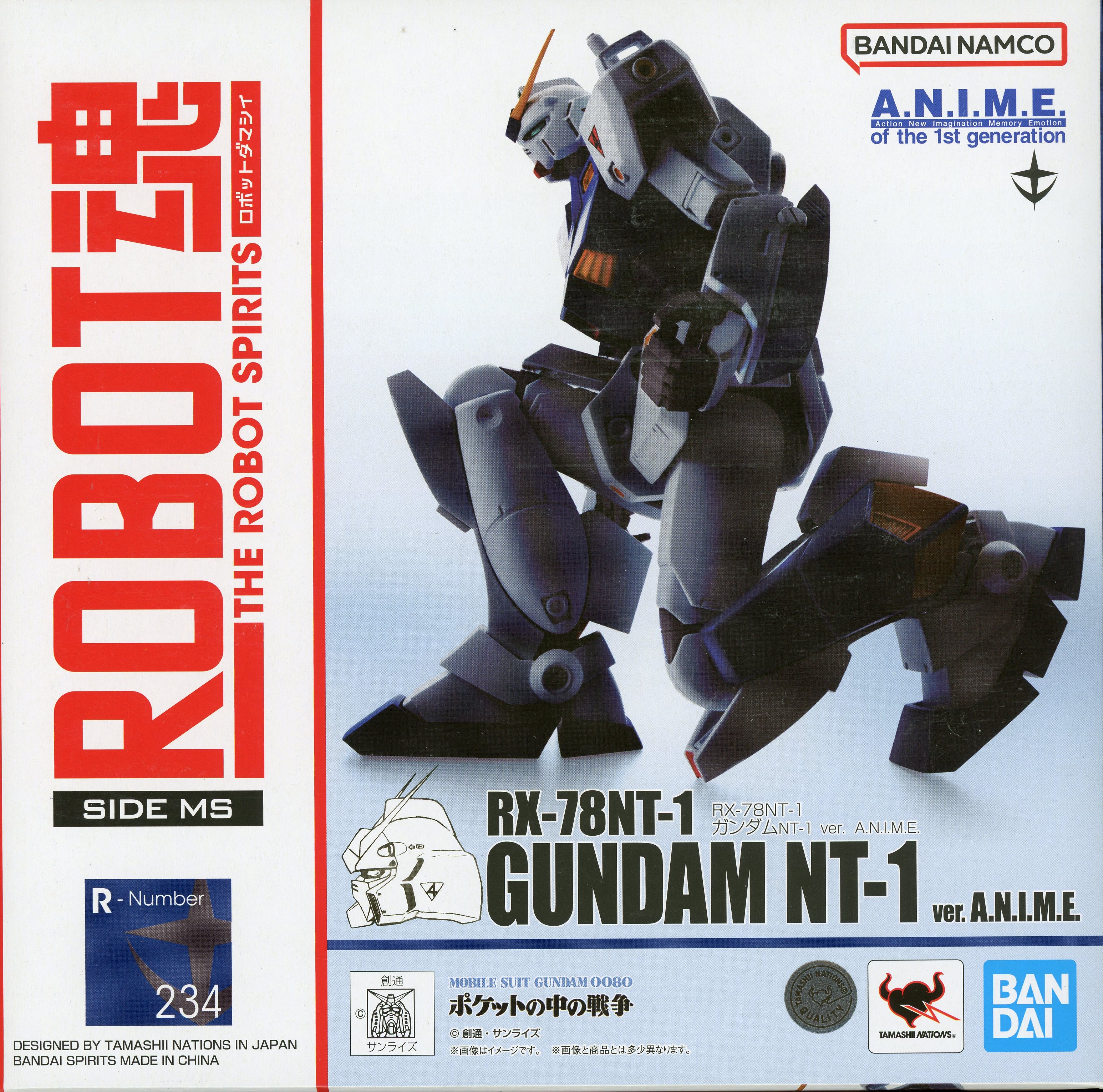 BANDAI SPIRITS ROBOT魂 バンダイナムコ版 RX-78NT-1 ガンダムNT-1 ver.A.N.I.M.E. 234 | まんだらけ Mandarake