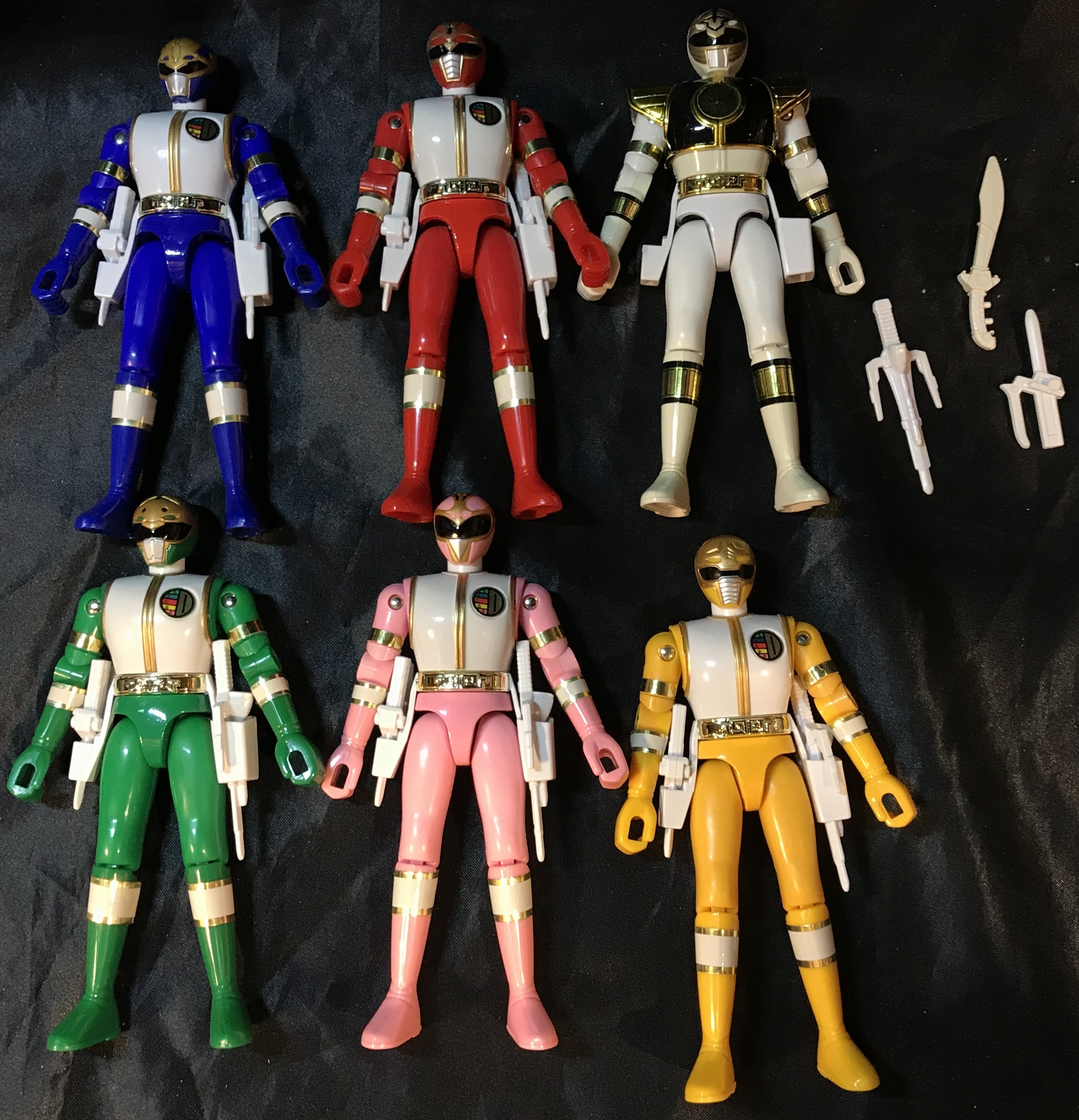 Bandai Chogokin / Dairanger Gosei Sentai Dairanger Dairanger 6 Body set ...
