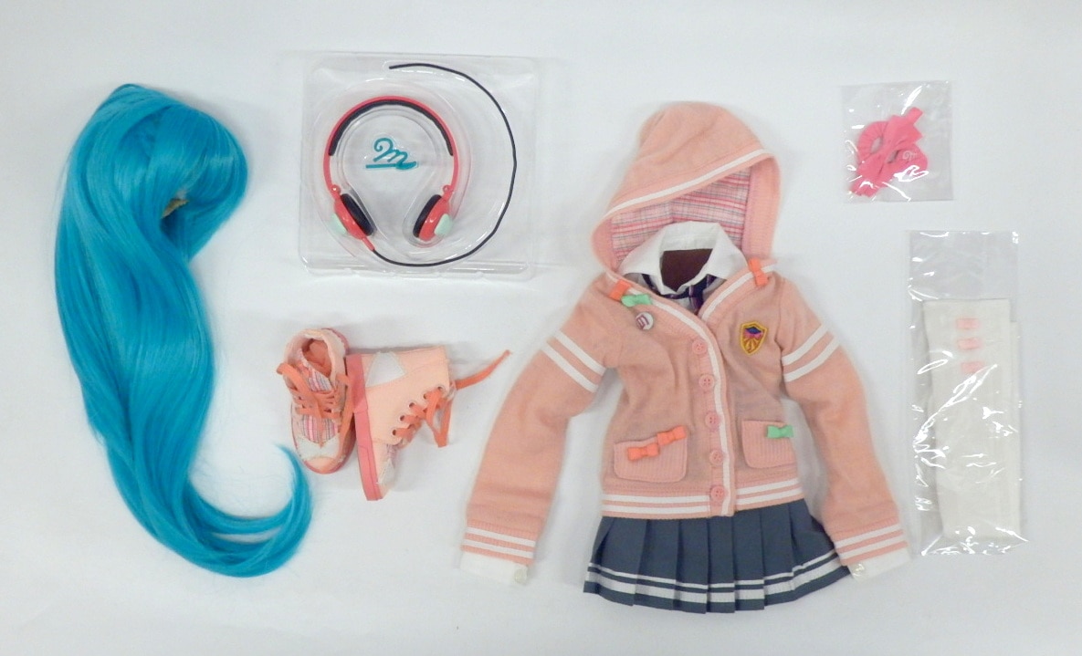 Volks Dollfie Dream Limited Edition Costume Hatsune Miku Ribbon Girl set Size: DDS(SS/S/M/B)/DD ...