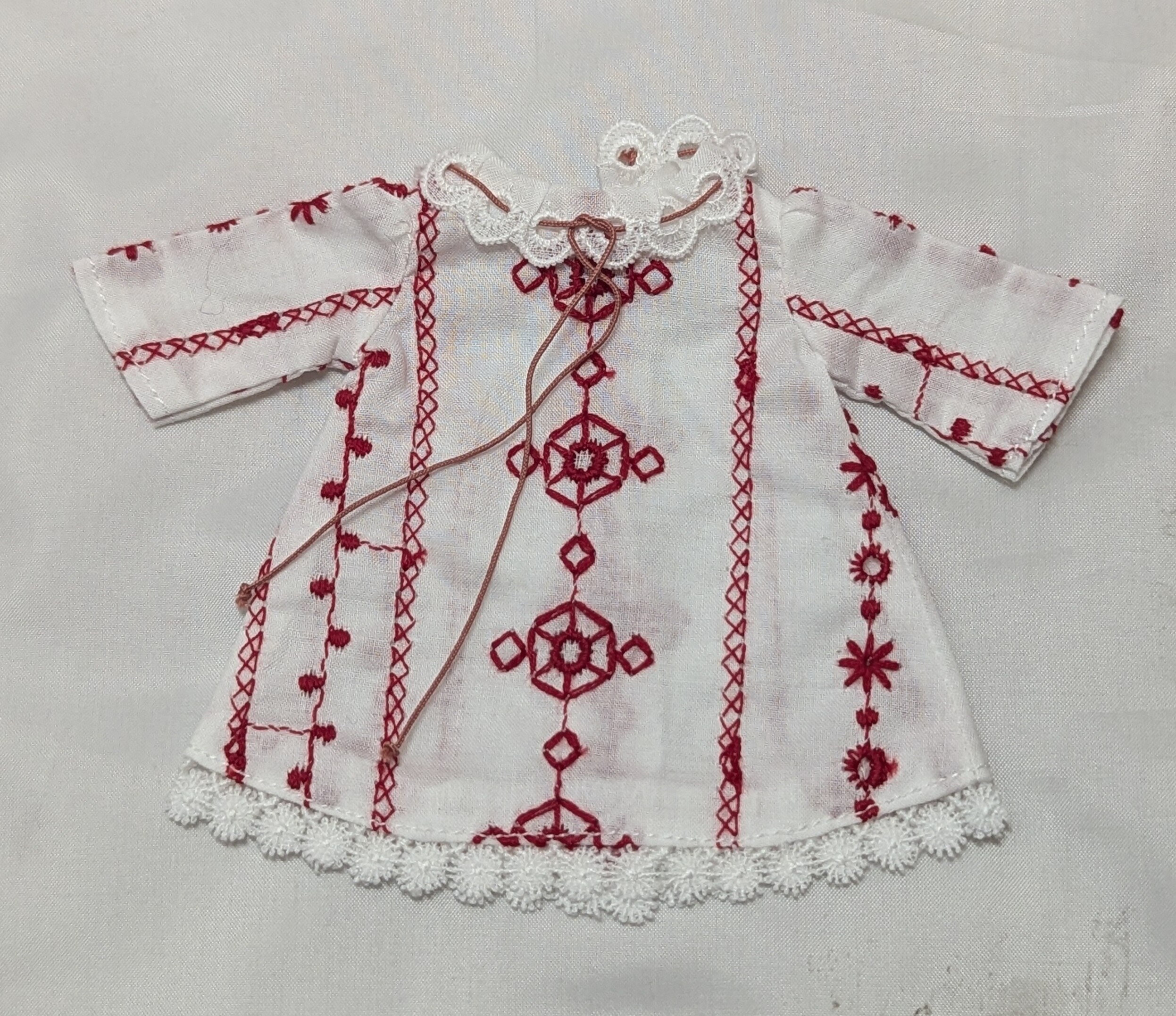 nananogh chocolata ドール衣装 刺繍レースチュニック ホワイト系 | まんだらけ Mandarake