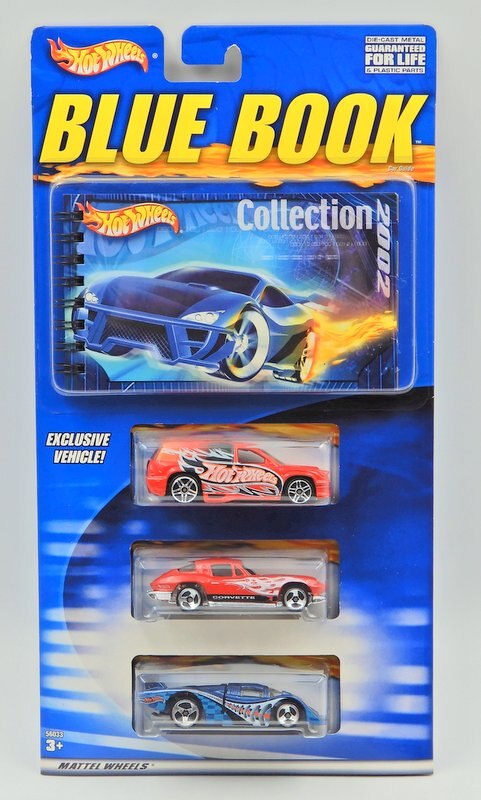 MATTEL BLUEBOOK Collection 2002 HOTWHEELS 2002 3-piece set 56033 ...