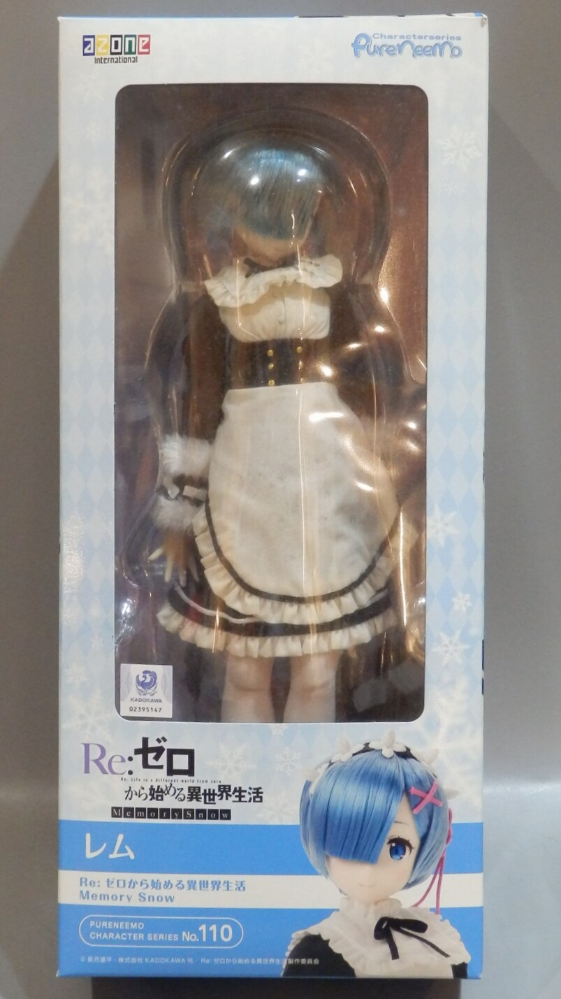 アゾン ピュアニーモーキャラクターシリーズ Re:ゼロから始める異世界生活 Memory Snow レム | まんだらけ Mandarake